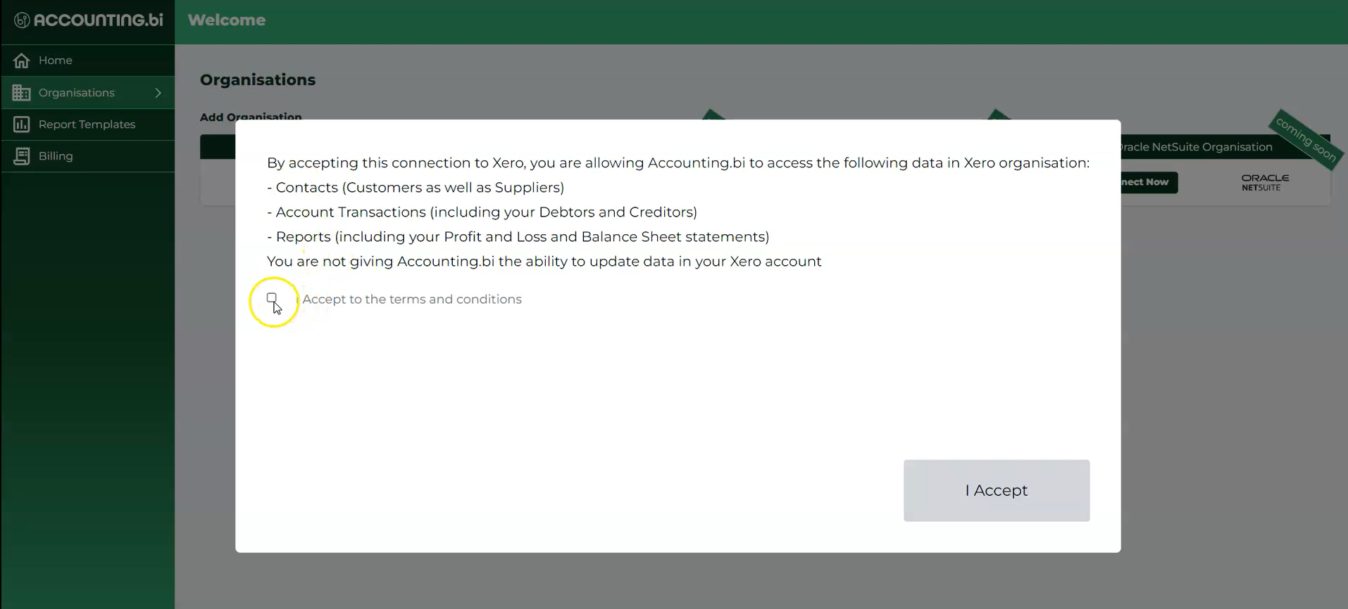 How to connect your Xero account(s) to AccountingBi - Business Intelligence by Accountants, for ...