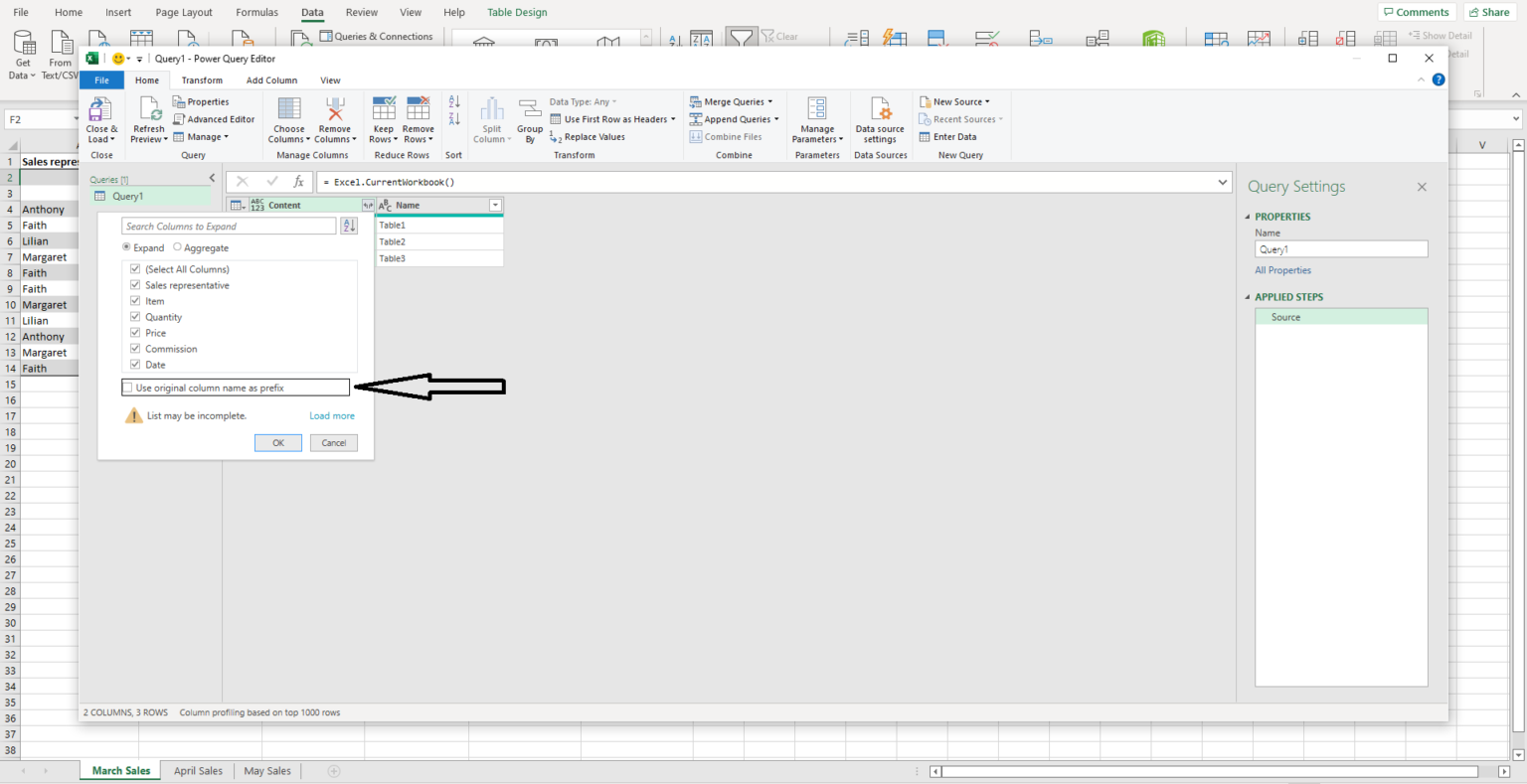 How to consolidate data from multiple excel sheets using Power Query ...