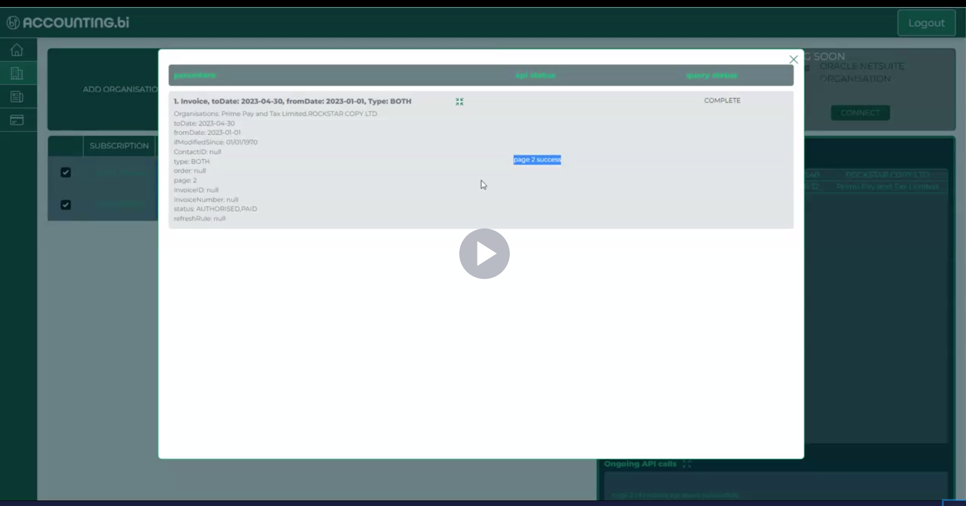 How to dynamically sync my Xero Sales and Purchase invoices and Credit ...